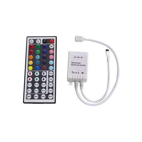 LED Strip RGB Controller IR 44 Key Thin Remote