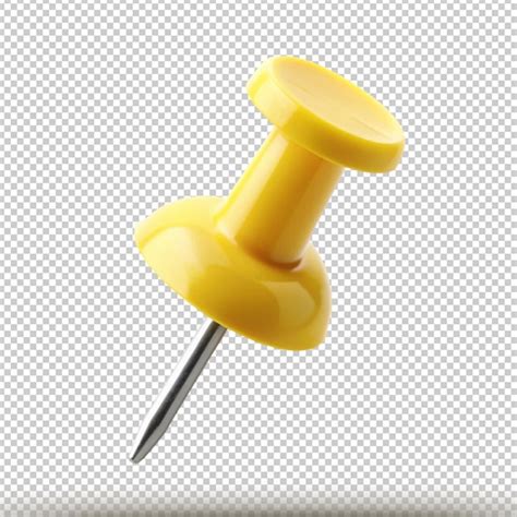 A Yellow Object With A Yellow Tip Is Pointing To The Right Premium Ai Generated Psd