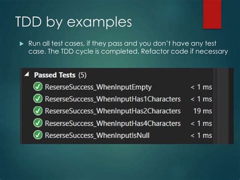 Tdd Test Driven Development Pptx