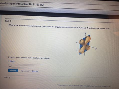 Solved Characteristics Of An Atomic Orbital Wave Functions Chegg