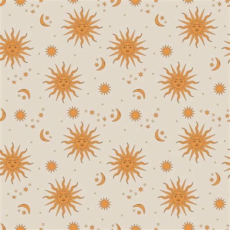 Premium Vector Solar System Seamless Pattern