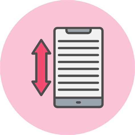 Design Icon Development Icon Scroll Icon Bar Icon Scrolling Icon