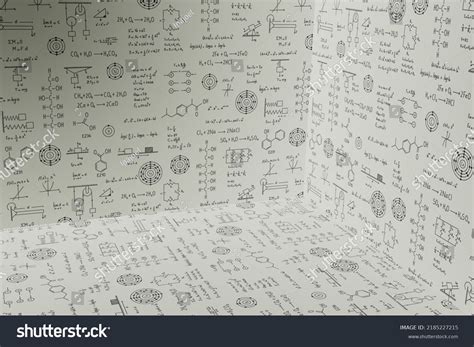 3d Background Equations Formulas Mathematics Physics Stock Illustration 2185227215 Shutterstock