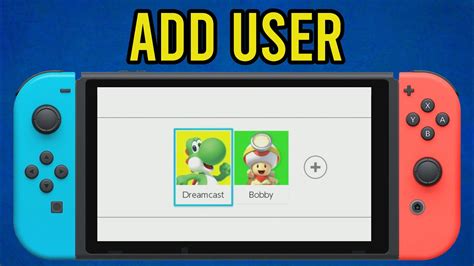 How To Set Up An Additional User On Nintendo Switch Add Profile For Game Saves Second Person