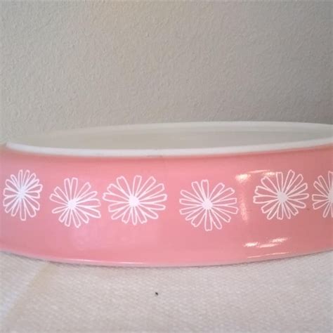 Pyrex Daisy Pattern Etsy