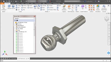 Autodesk Inventor 2017 What S New Mesh Support Graitec Blog
