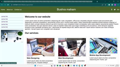 Video Bushra Maham Frontend Web Developer On Linkedin Connections Html Css
