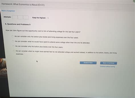Solved Homework What Economics Is About Ch Back To Chegg Com