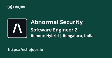 Hiring Software Engineer 2 Backend Remote Hybrid Bengaluru India India Api Go Python Aws