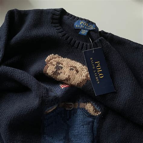 폴로 랄프로렌 보이즈 베어 곰돌이 니트 스웨터 후루츠패밀리