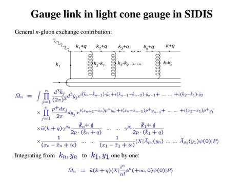 PPT Singluarity And Gauge Link In Light Cone Gauge PowerPoint Presentation ID 6556953