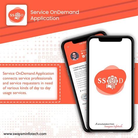 Service On Demand Application Swayam Infotech App Development Cost Mobile App Development