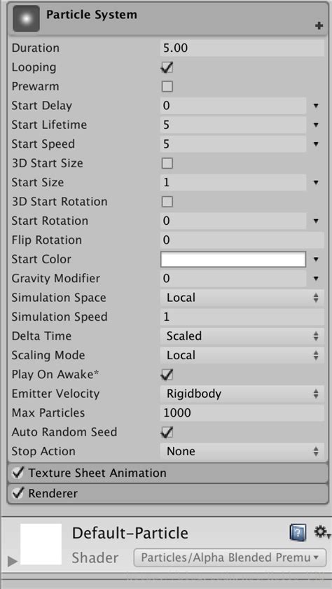 unity particlesystem 实现序列帧动画效果（一） 粒子系统制作序列帧 csdn博客