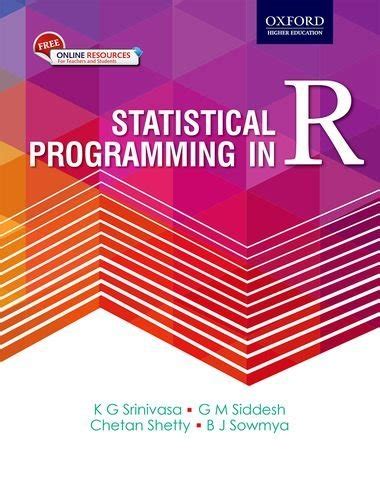statistical programming in r by g m siddesh and sowmya b j goodreads