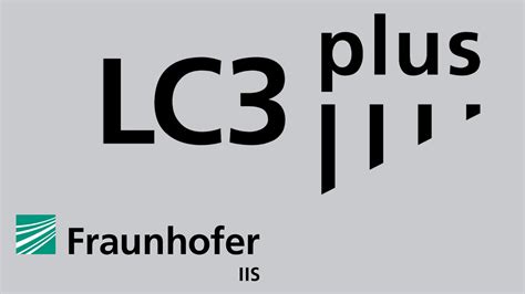Specification Under Development Will Enable Lc3plus High Resolution