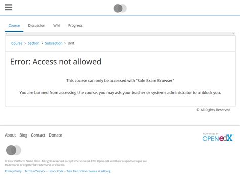 Usage And Configuration — Seb Open Edx 10 Documentation