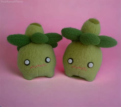Handmade Smoliv Pokemon Plush Toy Smoliv Toy Pokemon Plush Etsy