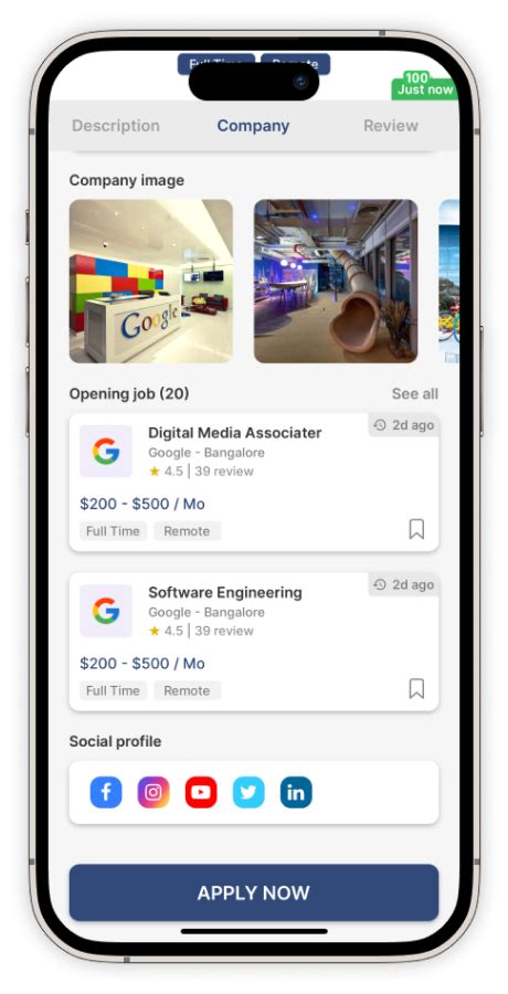 Job Finder And Resume App Template In React Native Findjob Multi Language By Camelcasetechnology