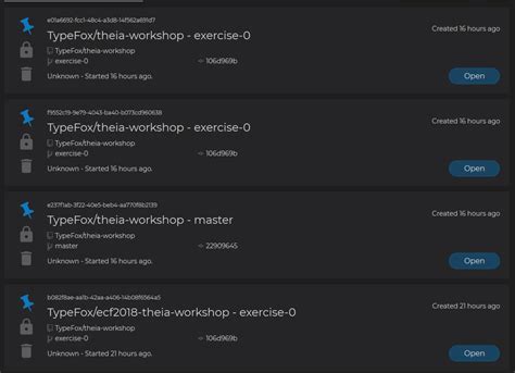 Can Not Open Close Nor Delete A Workspace · Issue 1329 · Gitpod Iogitpod · Github