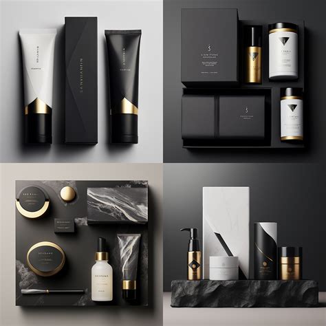 화장품 패키지 디자인을 위한 Ai 미드저니 프롬프트