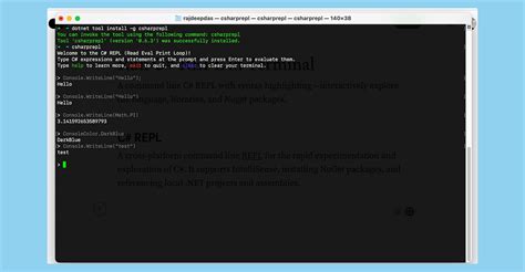 Run C Repl In Terminal A Command Line C Repl With Syntax By