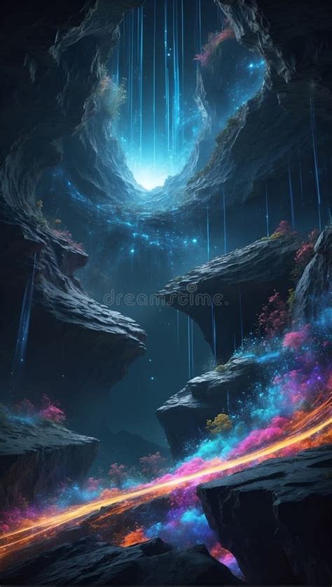 Into The Future Quantumquotient S Data Odyssey Ai Generate Stock Illustration Illustration