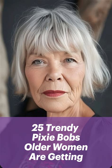 50 Pixie Bob Haircuts That Make Older Women Look And Feel Fabulous