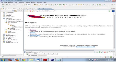 Unable To Publish Web Service Which Is Created In Java Using Eclipse