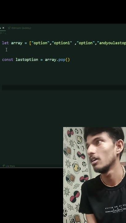 Pop Method In Javascript Popmethod Javascript Array Ezscripter Ez