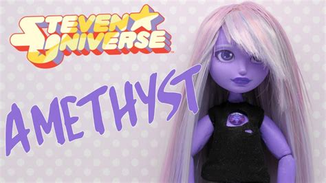 Making An Amethyst Doll Steven Universe Ooak Custom Doll Repaint Youtube