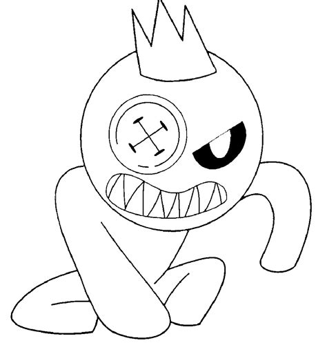 Coloring Pages Rainbow Friends Poppy Playtime Fnf Col