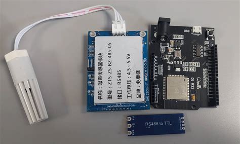 Rs485 Noise Sensor Ttl Module Connection And Code Help Needed