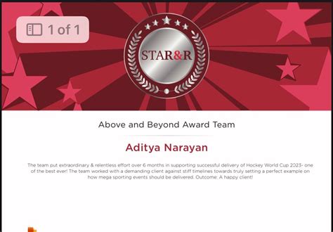 Aditya Narayan On Linkedin Extremely Proud To Have Been A Part Of This