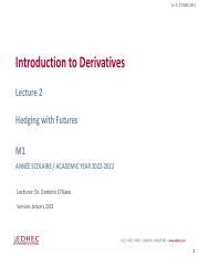 Strategies For Perfect Hedging With Futures Forwards Course Hero