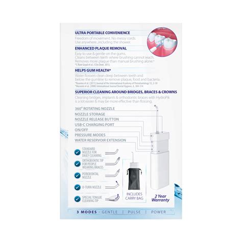 Piksters® Hydropik® Mini Water Flosser