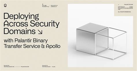 Deploying Across Security Domains By Palantir Palantir Blog