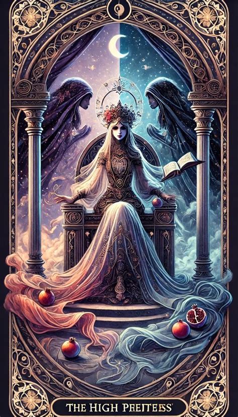 The High Priestess Tarot Card Revealed In 2025 Tarot Cards Art Tarot