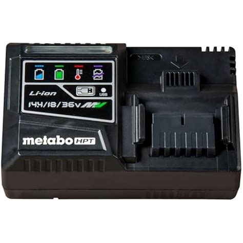 Metabo Hpt Rapid Battery Charger 18v Lithium Ion Uk Ubuy