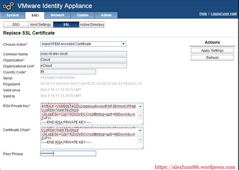 Setup Ssl Certificate For Vsphere Lab Part 5 Creating And Replacing