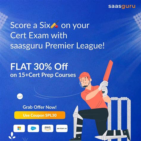 Saasguru On Linkedin Saasguru Certprep Coursesale Ipl2023 Salesforce Aws Microsoft…