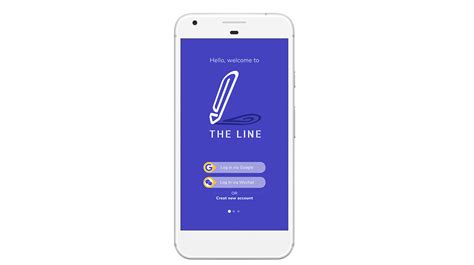 The Line App UI UX On Behance The Line App UI UX On Behance