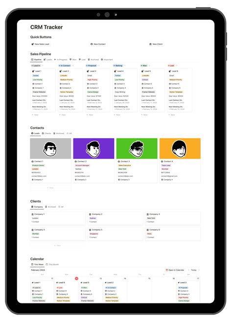Notion Crm Tracker