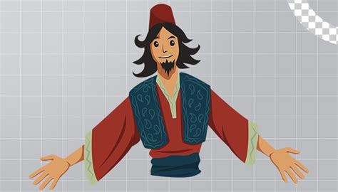 تصویر Png کاراکتر حاجی فیروز ایران پیک پیکفری