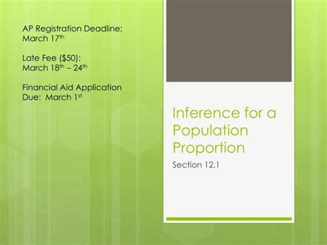 Ppt Inference For A Population Proportion Powerpoint Presentation Free Download Id 6796817