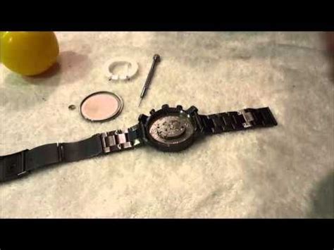 How Do You Replace A Battery In A Fossil Watch Fossil Watch Watch Diy Watches