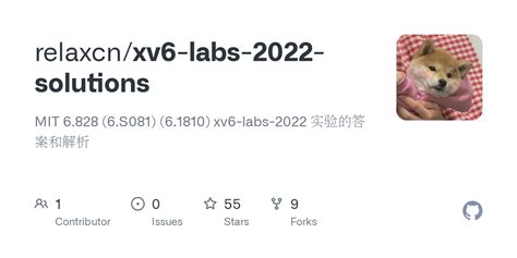 GitHub relaxcn xv6 labs 2022 solutions MIT 6 828 6 S081 6 1810 xv6 labs 2022 实验的答案和解析