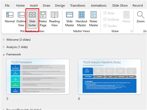 How To Add Sections To PowerPoint Presentation PoweredTemplate Blog