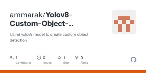 GitHub Ammarak Yolov8 Custom Object Detection Using Yolov8 Model To Create Custom Object