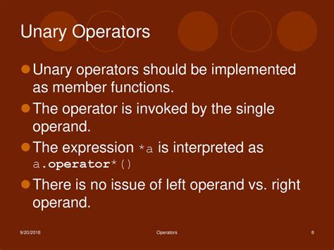 Friends And Unary Operators Ppt Download