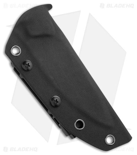 Tenable Knives Luccio Fixed Blade Knife Black G 10 Black Sw